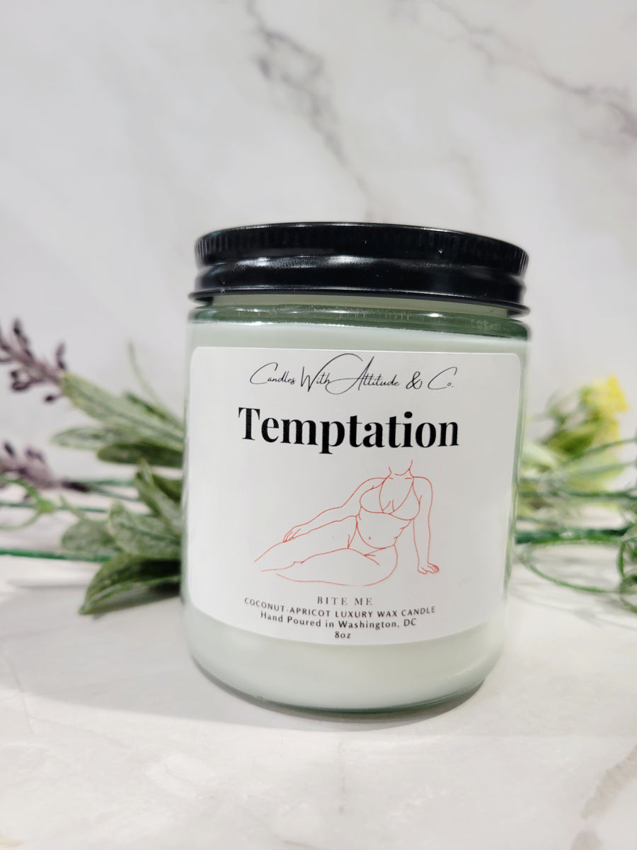 Temptation 8oz – CandlesWithAttitude