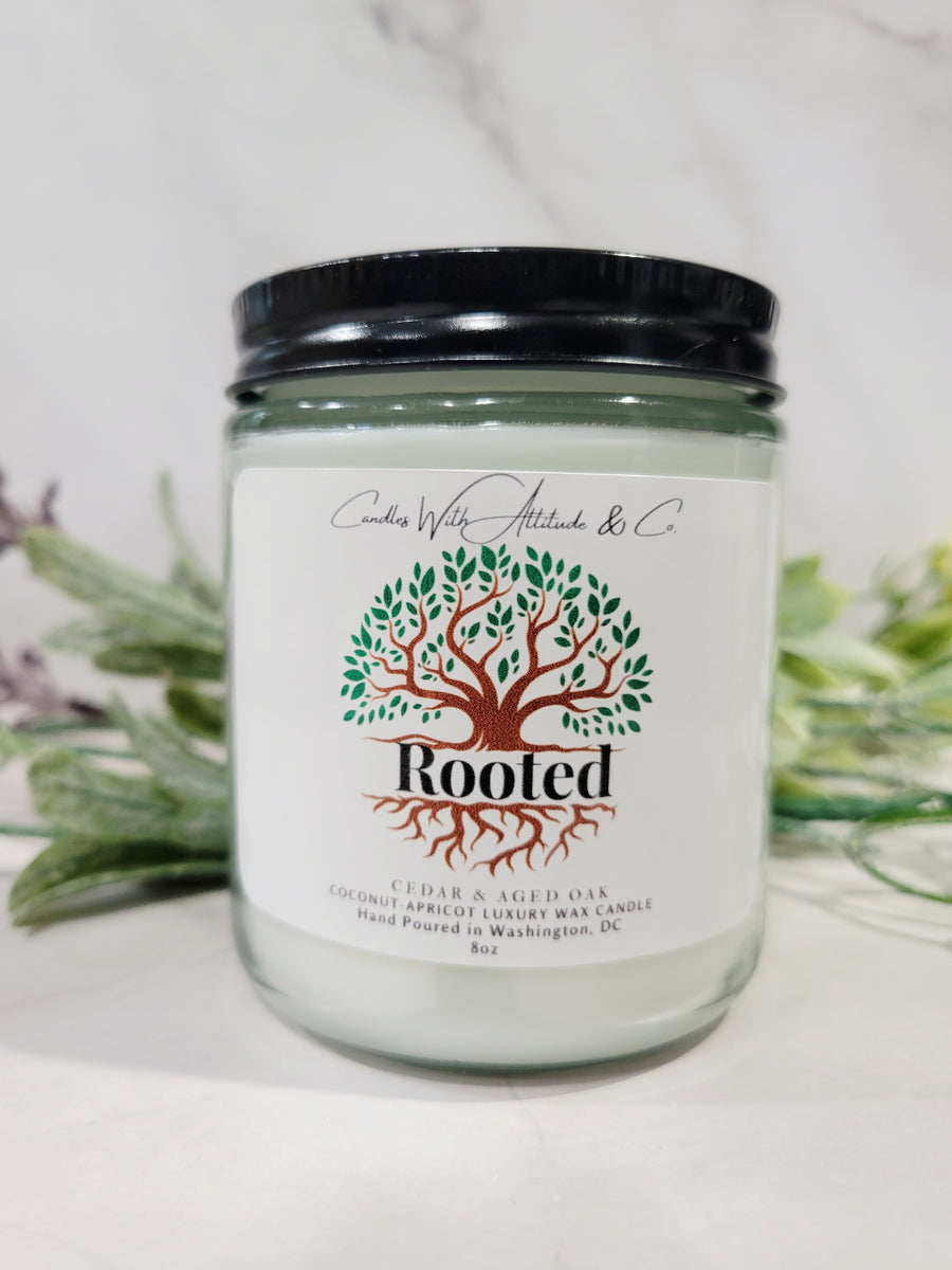 Rooted 8 oz – CandlesWithAttitude