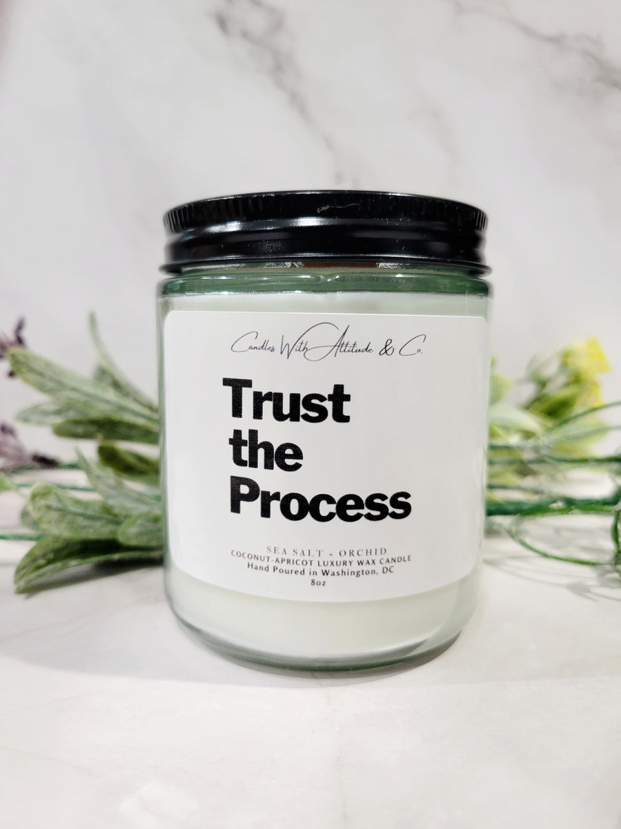 Trust the Process 8 oz – CandlesWithAttitude
